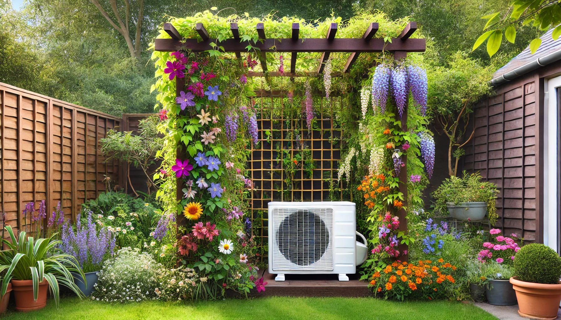 10 Clever Ways to Camouflage Mini Split Unit inside and out. - All ...